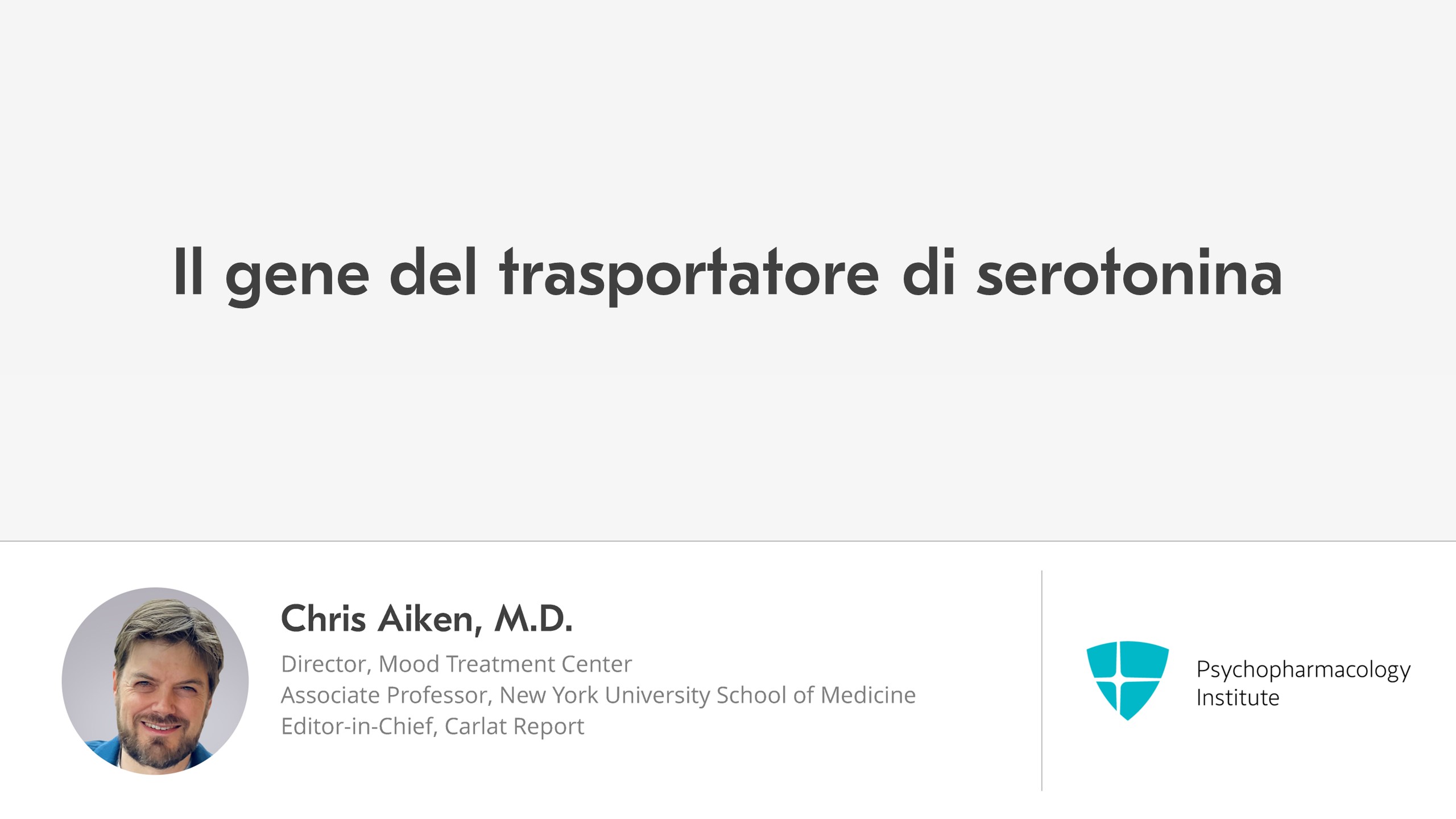 Gene Sert e risposta agli SSRI: è clinicamente utile ...