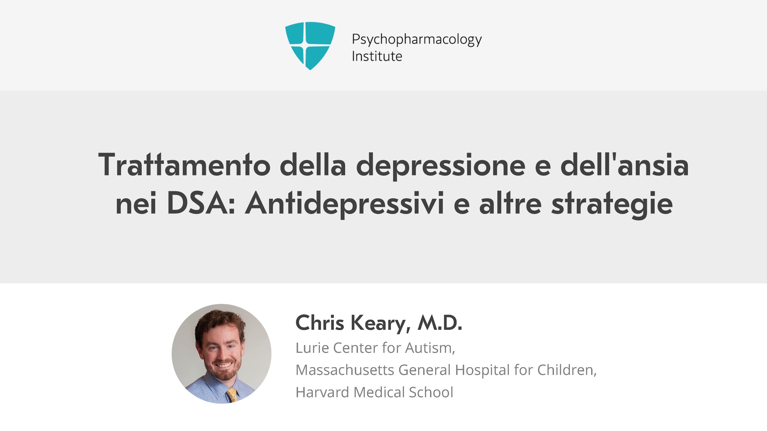 Trattamento della depressione e dell'ansia nei DSA: antidepressivi e ...